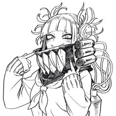 Toga Manga Pfp by Sora