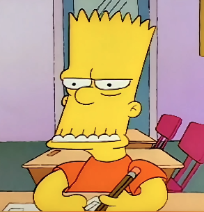Bart The Genius Pfp by qxovrix ッ