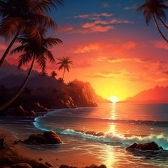 Sunset Pfp by Swftzy_TK