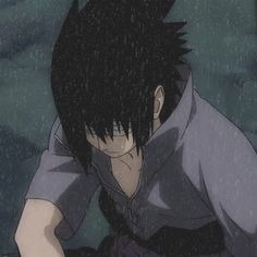 Sad Sasuke Pfp by Jaxon