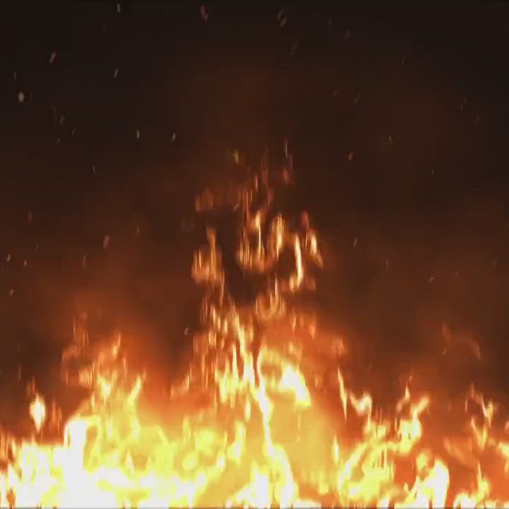 Fire Profile Avatar Pfp by escurin