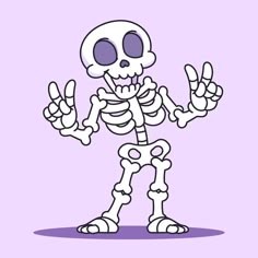 Cute Skeleton Pfp by Swftzy_TK
