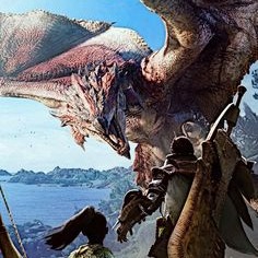 Monster Hunter World Pfp by codeine kitty