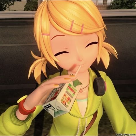 Rin Kagamine Display Picture Pfp by noé
