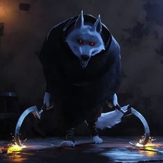 Death Wolf Pfp by Jaxon