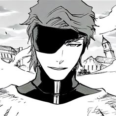 Aizen Manga Pfp by Isuk