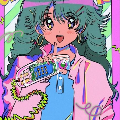 90s Anime Profile Icon Pfp by noé