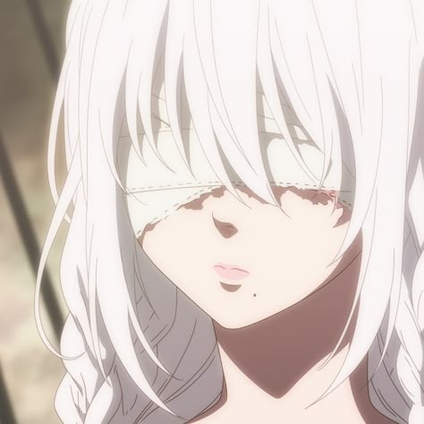 Anime White Hair Profile Avatar Pfp by Swftzy_TK
