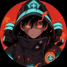 Shinra Kusakabe Profile Photo Pfp by dino_696
