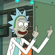 Rick Sanchez Pfp by Casian