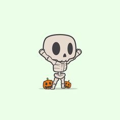 Cute Skeleton Pfp by Swftzy_TK