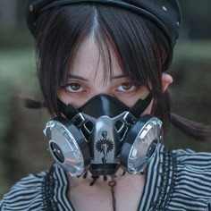 Gas Mask Pfp by fruitusmaximus