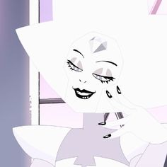 White Diamond Pfp by cosmic demon