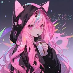 Pink Anime Pfps and Icons - For Discord, Instagram & TikTok