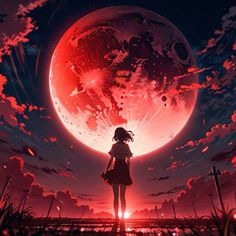 Anime Moon Pfp by sirraed