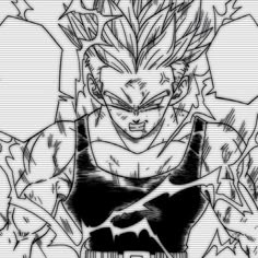 Future Trunks Manga Pfp by sirraed