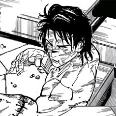 Choso Manga Pfp by MrCheckertan