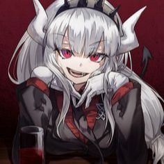 Helltaker Lucifer Pfp by Bella