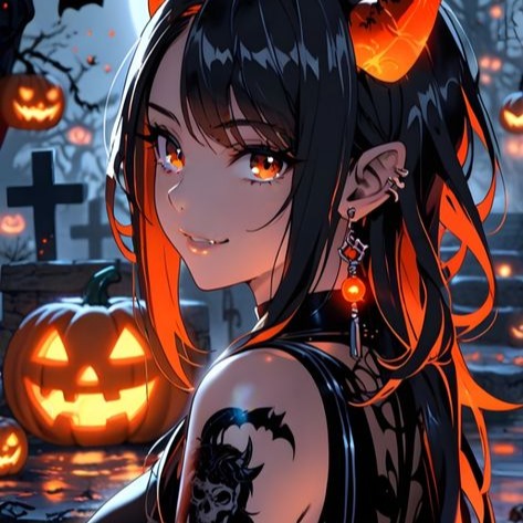 Halloween Anime Pfp Pfp by Faith꒰♡꒱