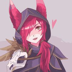 Xayah 10 Pfp by shyrto