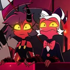 Moxxie And Millie Pfp by gri