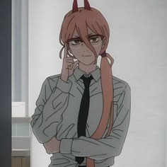 Power Chainsaw Man Pfp by redst0nem4n.