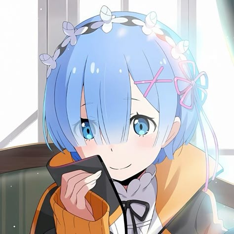 Rem Re Zero Pfp by ThunderXi